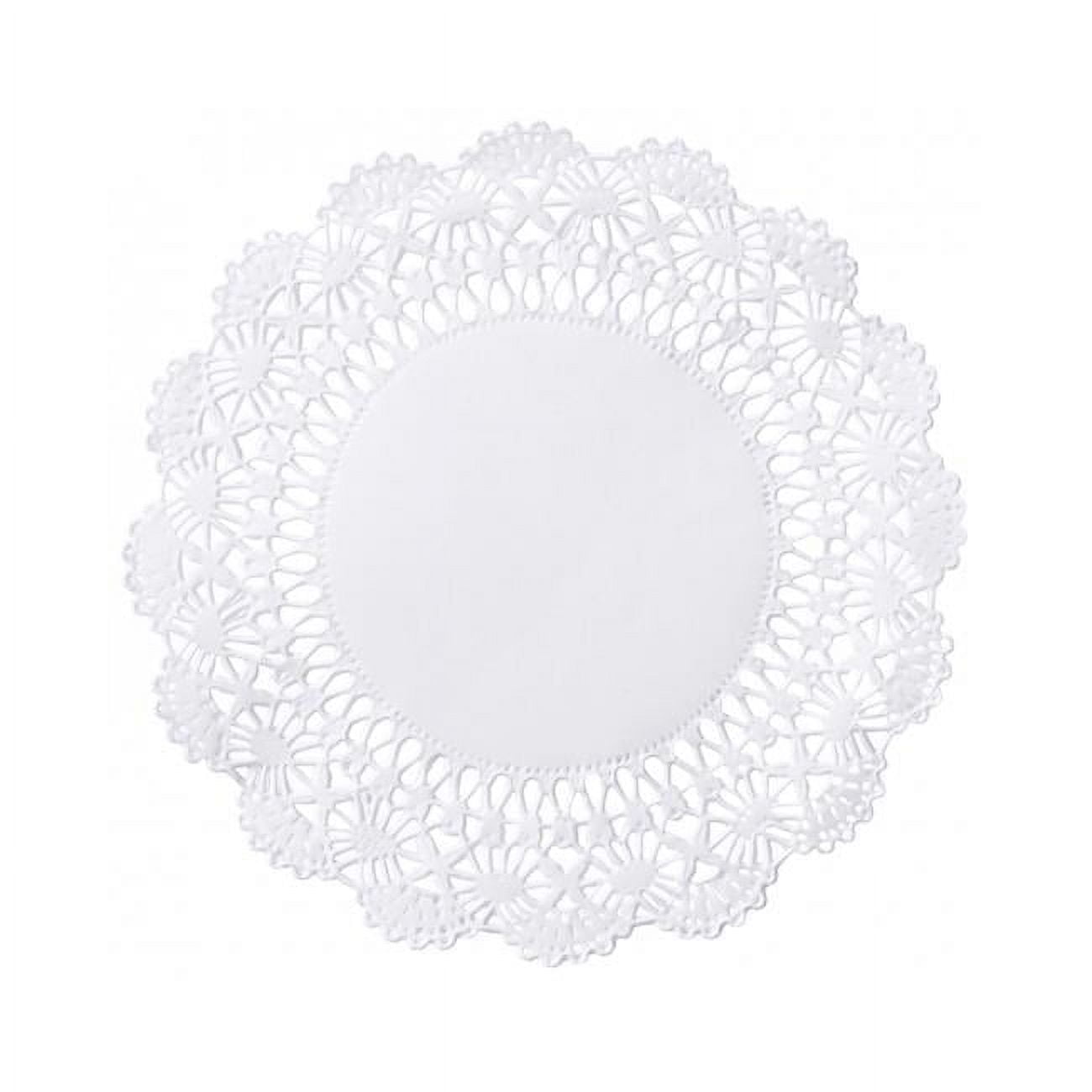 HFM 4 in. Cambridge Round Lace Doilies, White - Walmart.com