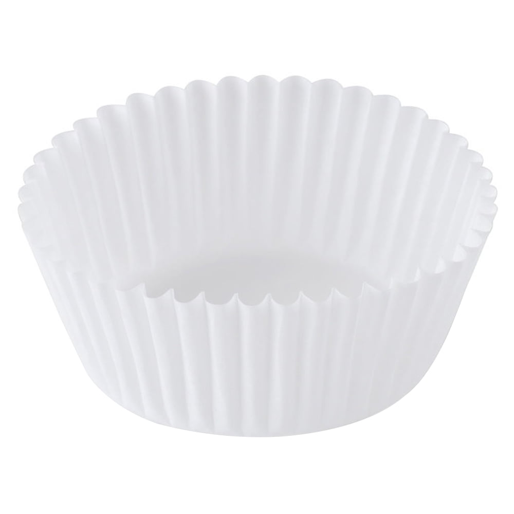 Hoffmaster Round Baking Cup White Paper, 1 oz., 3.5" Top Length x 1.625 ...