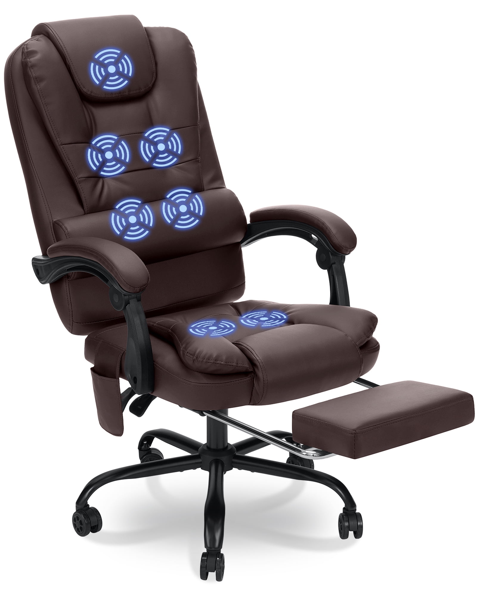 Neo Chair Chairman Ergonomic High Back Leather Computer Desk Executive ...