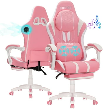 Free Shipping! Hoffree Gaming Chair with Speakers Gamer Chair with ...