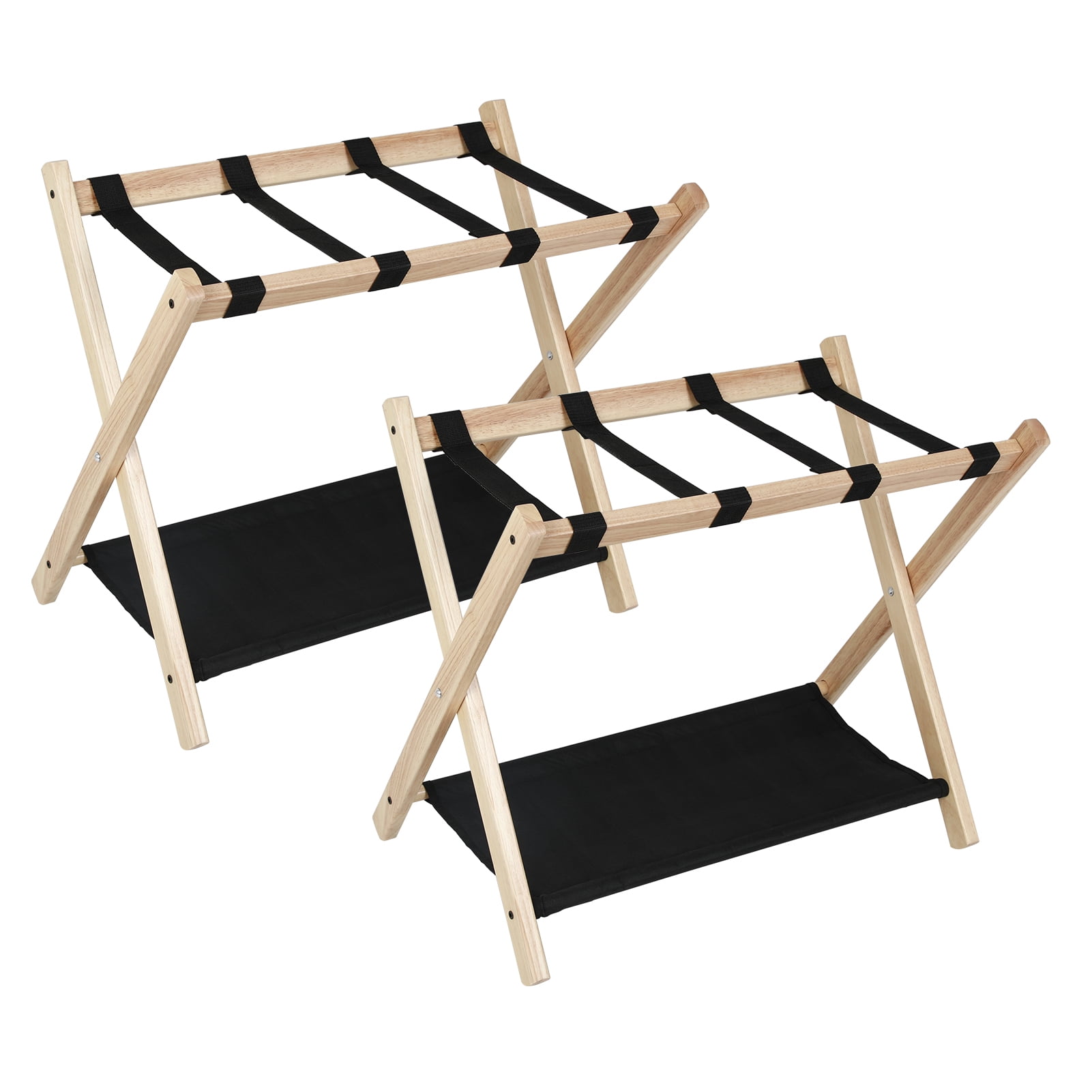 Hofitlead 2 Pack Folding Luggage Rack ,Luggage Stand for Guest Room ...