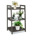 Hofitlead 3-Tier Ladder Shelf,Wood Bookcase,Multifunctional Open ...
