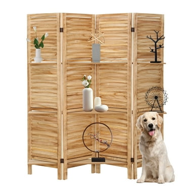 Homcom Room Divider,8 Panel Folding Privacy Screen,5.6' Tall ...