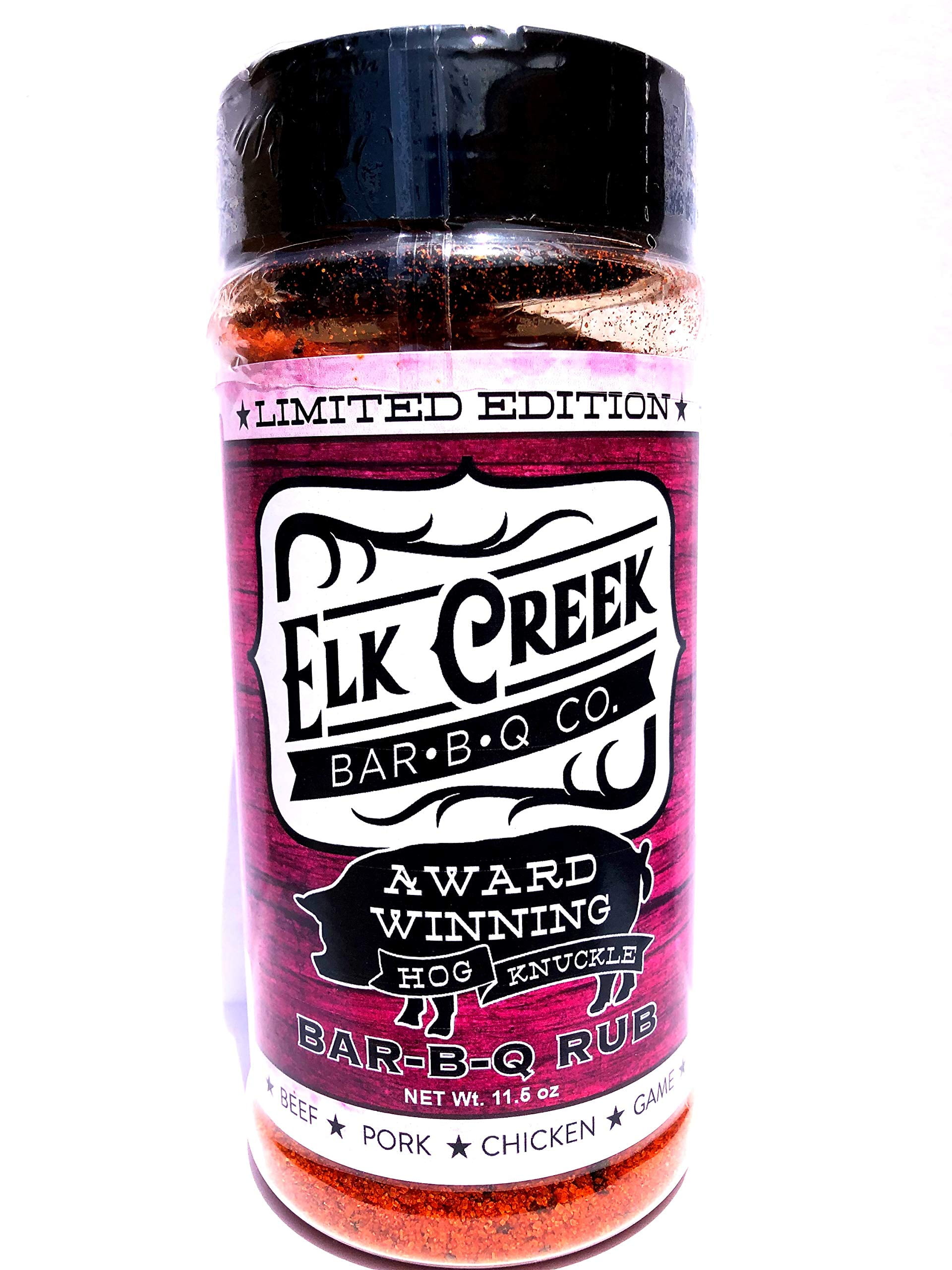 Hog Knuckle Original BBQ SAF21 Rub | by Elk Bar-B-Q Co. | Award Winning ...