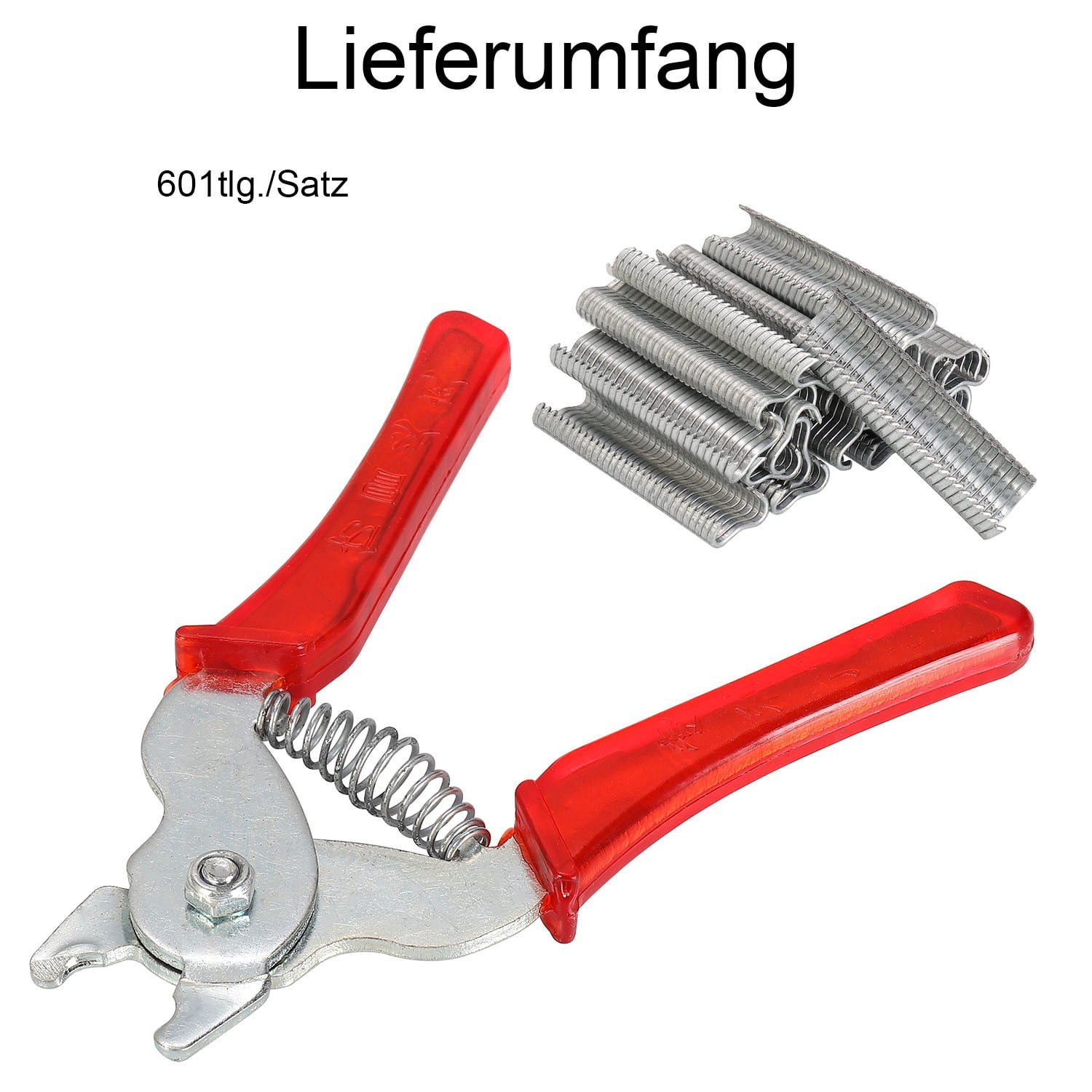 Hog Ring Pliers + 600Pcs Hog Rings M Nails Poultry Cage Installation ...