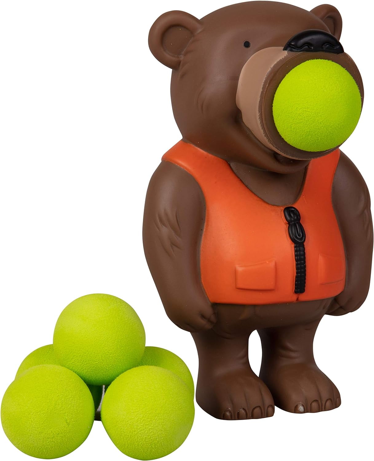 Hog Wild Bear Popper Toy Shoot Foam Balls Up To 20 Feet 6 Balls ...