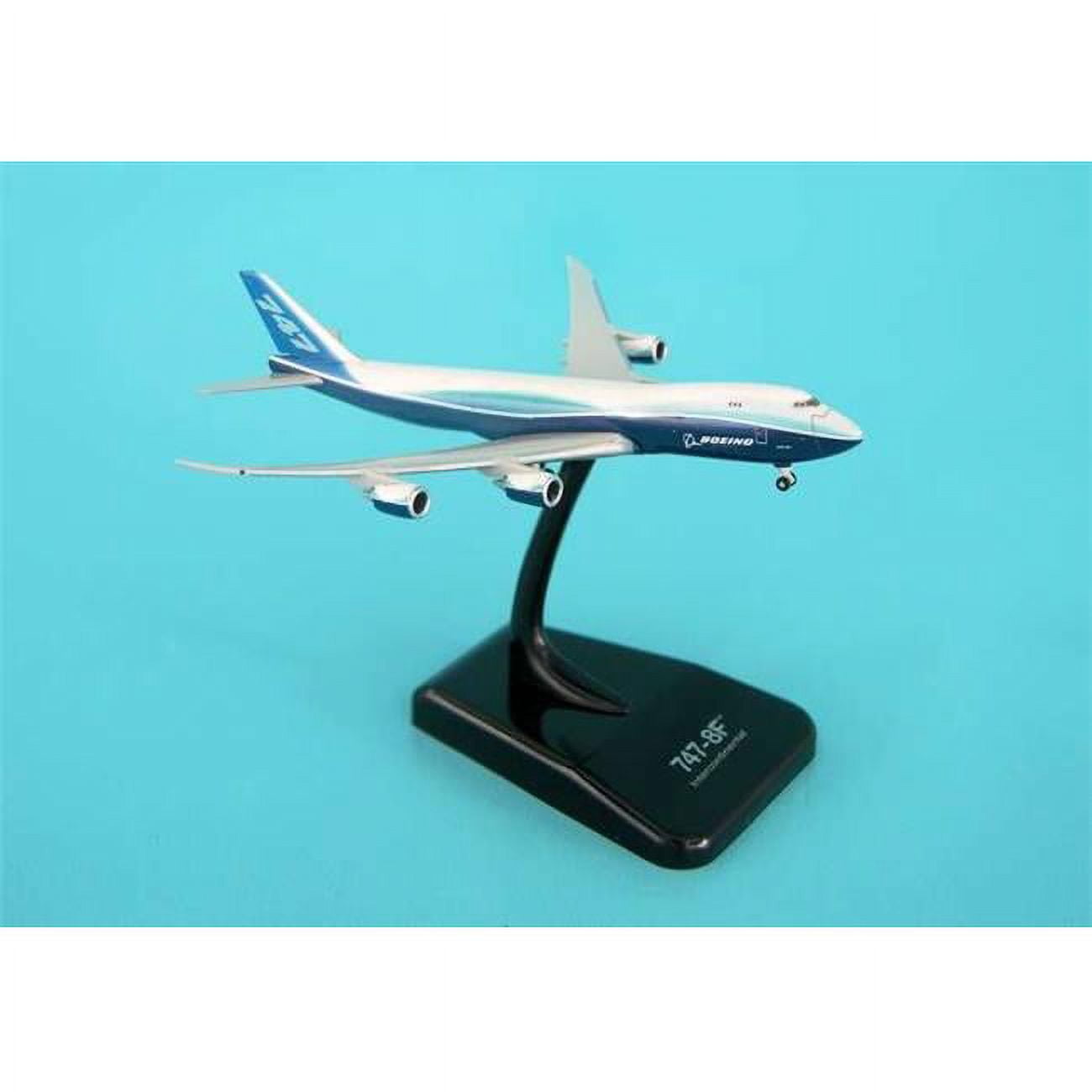Hogan Boeing 747-8 Small 1/1000 Scale Die-Cast Aircraft Airplane Model ...