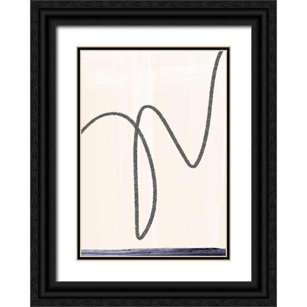 Hogan, Aoibhne 11x14 Black Ornate Wood Framed with Double Matting ...