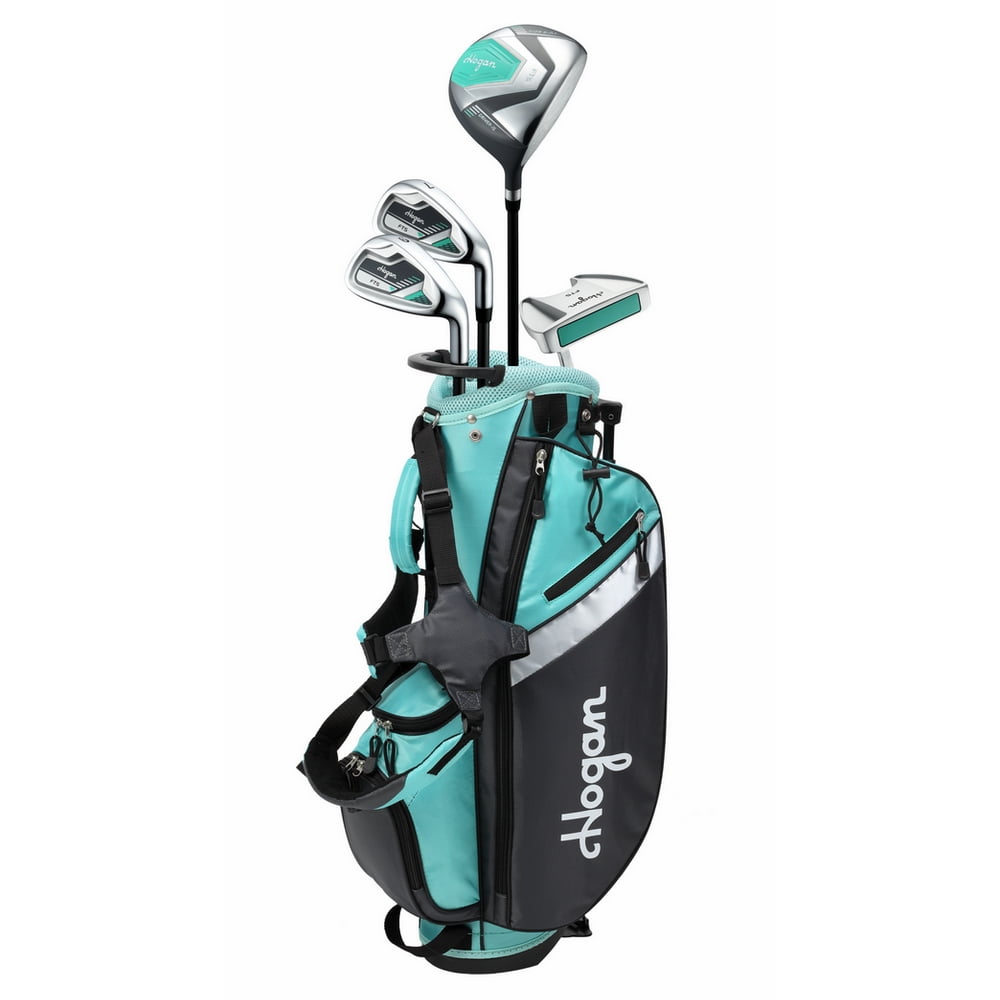 Hogan Golf FTS Junior Girls Golf Clubs Set with Bag, Left Hand Ages 6-8 ...