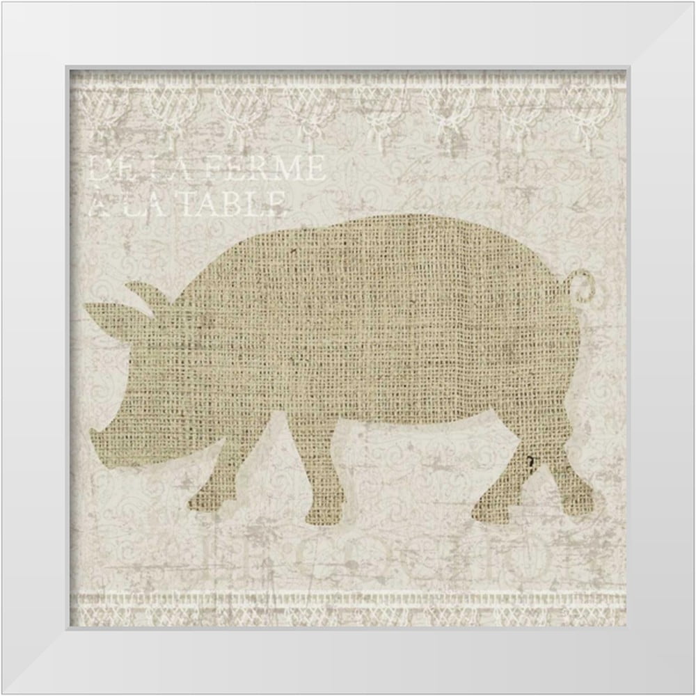 Hogan, Melody 12x12 White Modern Wood Framed Museum Art Print Titled ...