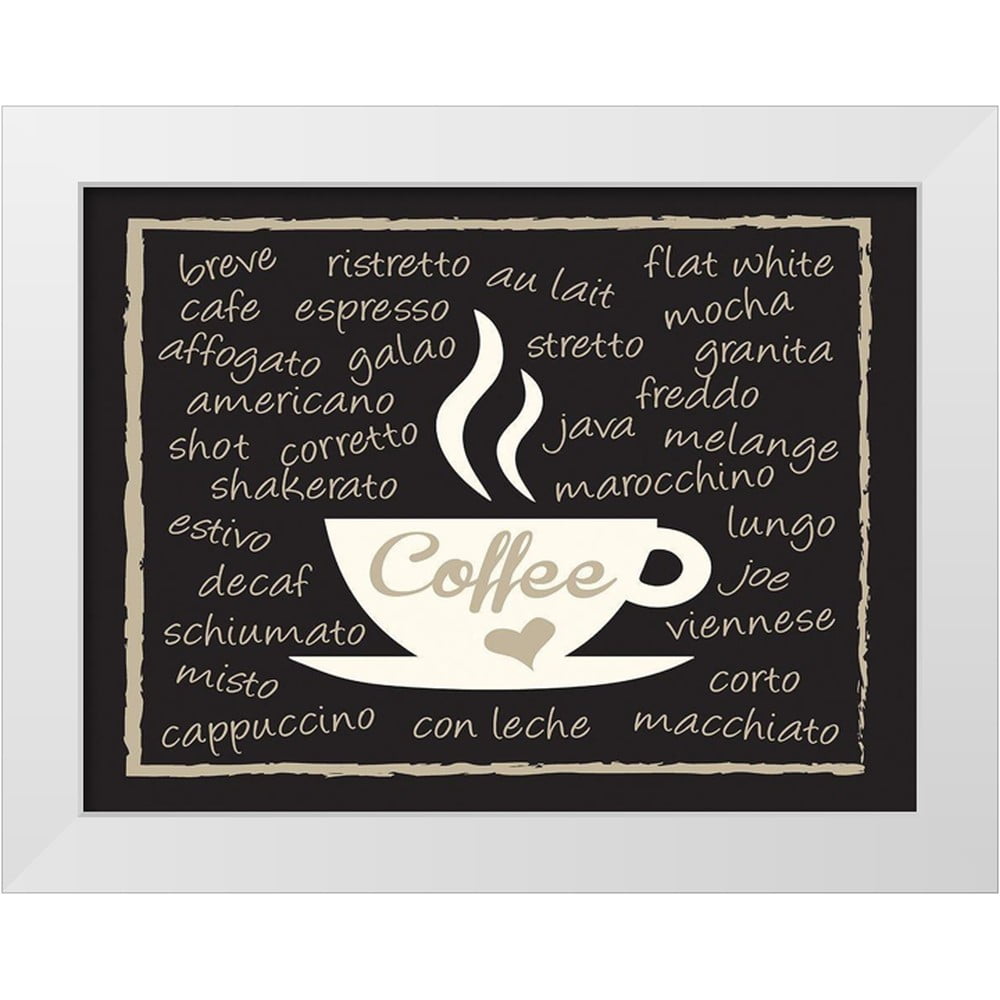 Hogan, Melody 14x12 White Modern Wood Framed Museum Art Print Titled ...