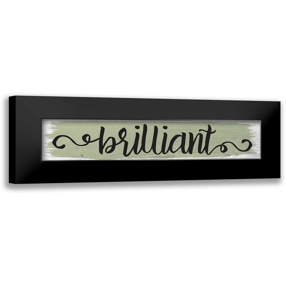 Hogan, Melody 14x6 Black Modern Framed Museum Art Print Titled - Curly ...