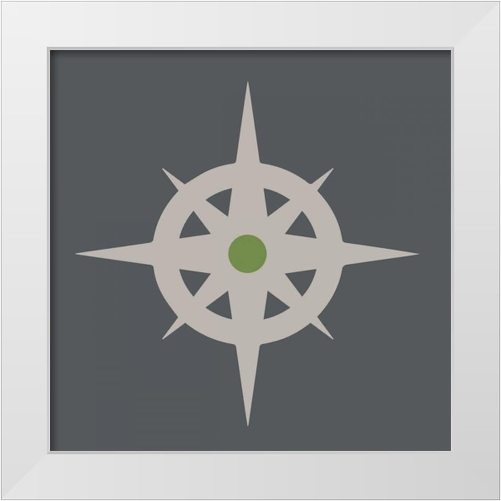 Hogan, Melody 15x15 White Modern Wood Framed Museum Art Print Titled ...