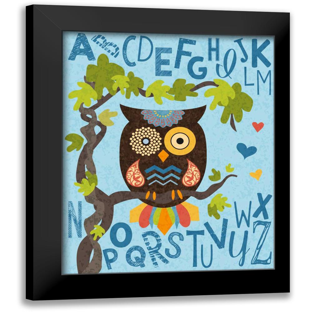 Hogan, Melody 15x18 Black Modern Framed Museum Art Print Titled - Owl ...