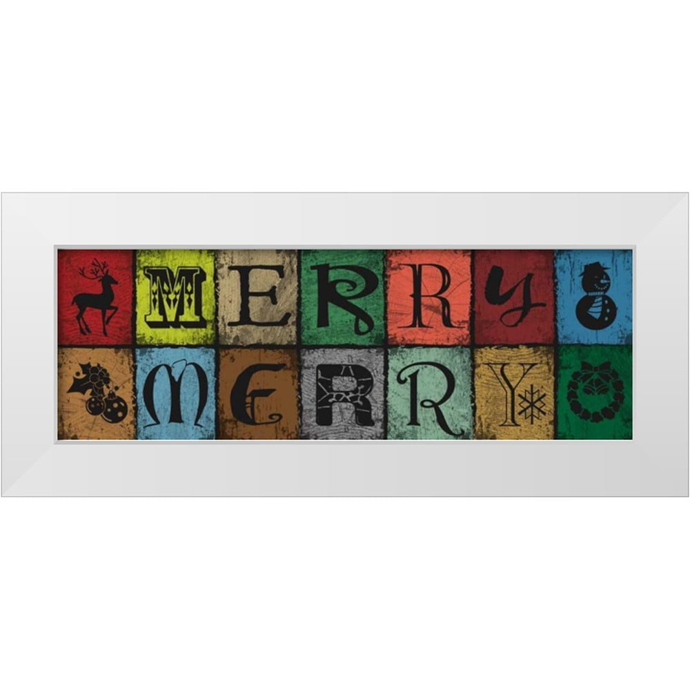 Hogan, Melody 18x9 White Modern Wood Framed Museum Art Print Titled ...