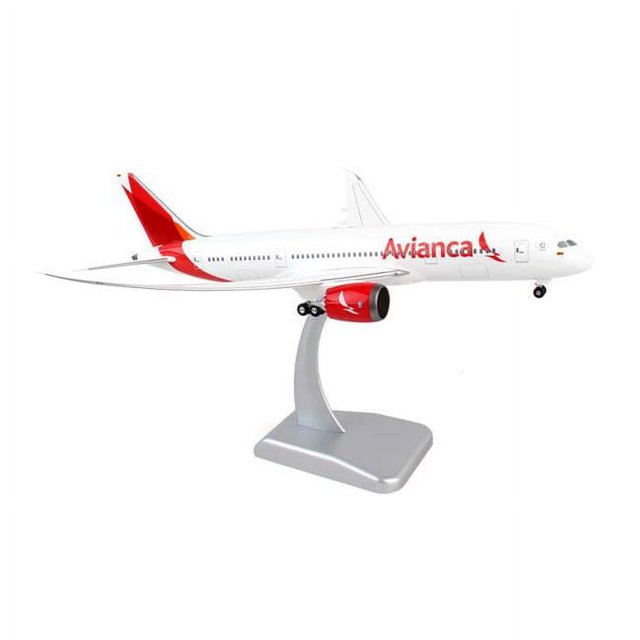 Hogan Wings 1-200 Avianca 787-8 Die-Cast Metal Model with Gear and ...