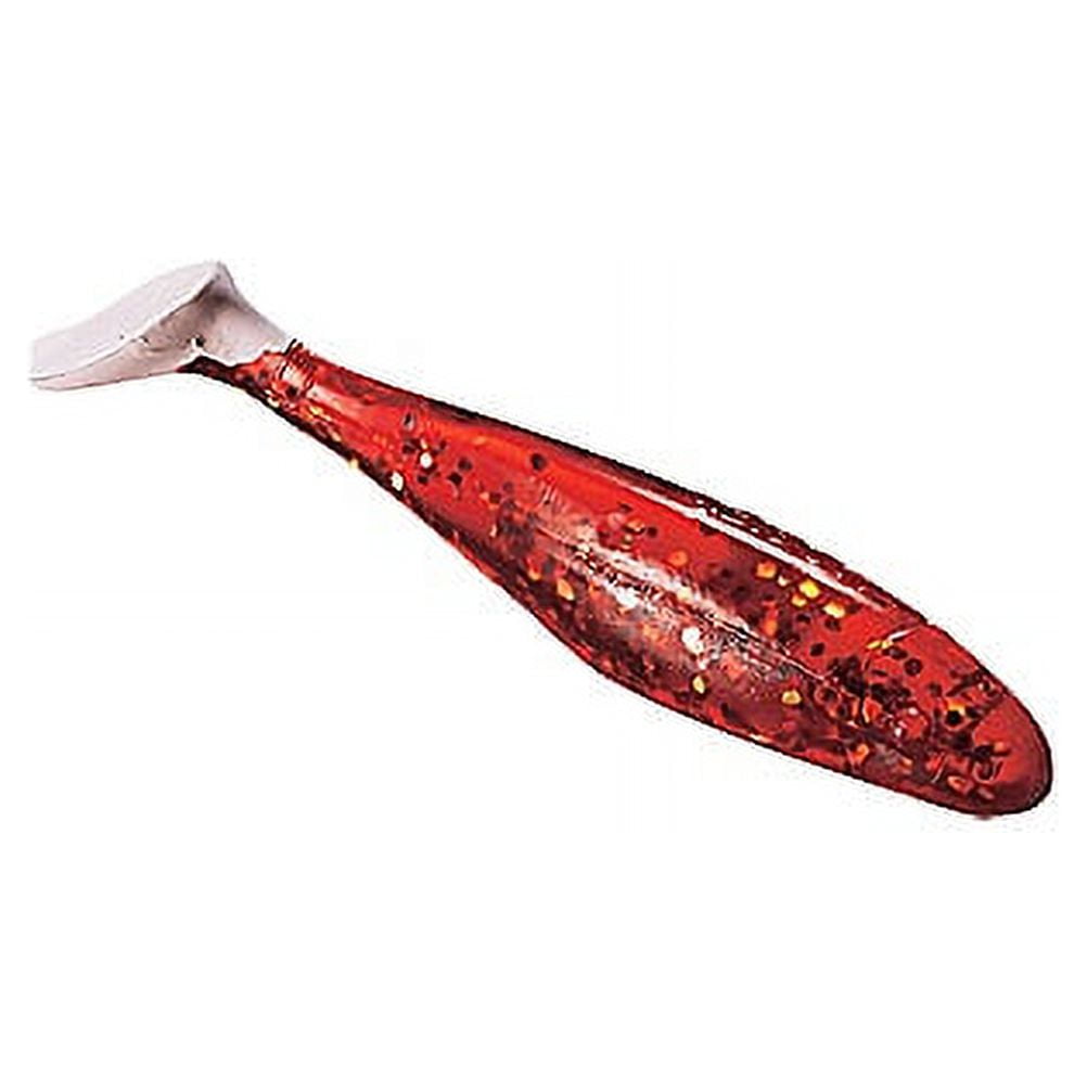 Hogie Lures Major Minnow 4In Soft Plastic Fishing Bait 10Pk Spicey Gold ...