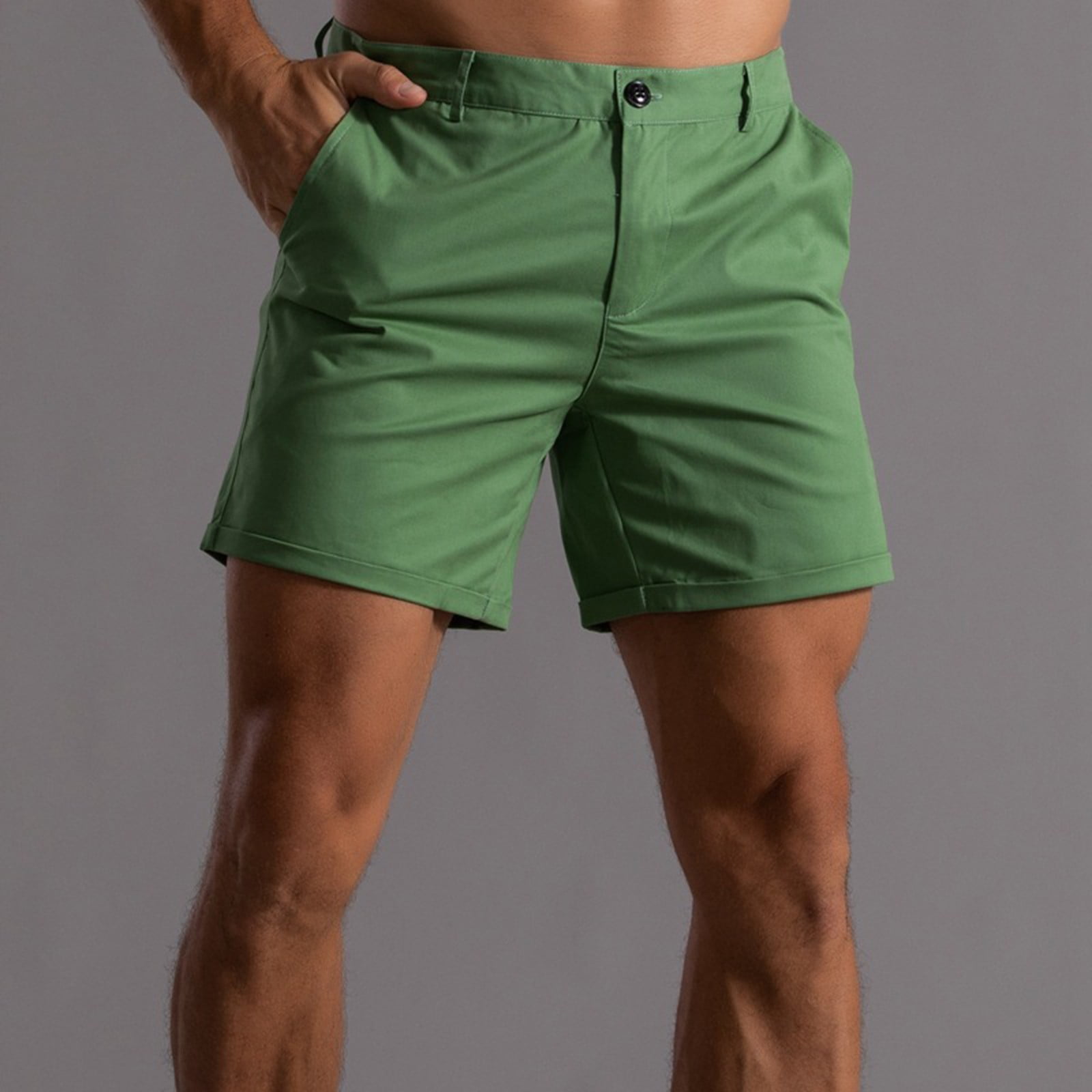 Hogleaql Men's 5 Inch Inseam Shorts Baggy Chubbies Shorts Work Jean ...