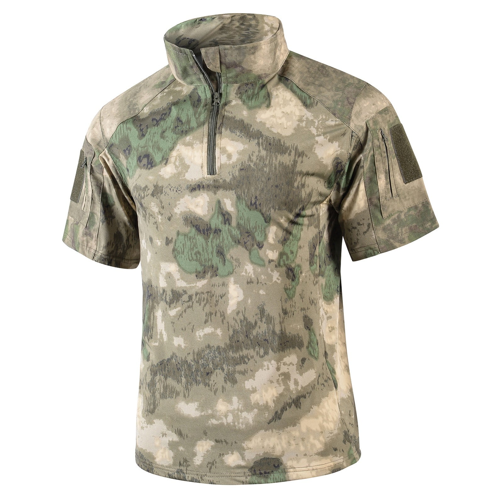 Hogleaql Shirts for Men 2025 Camouflage Tactical Combat Top Army Airsoft Paintball Camping ...