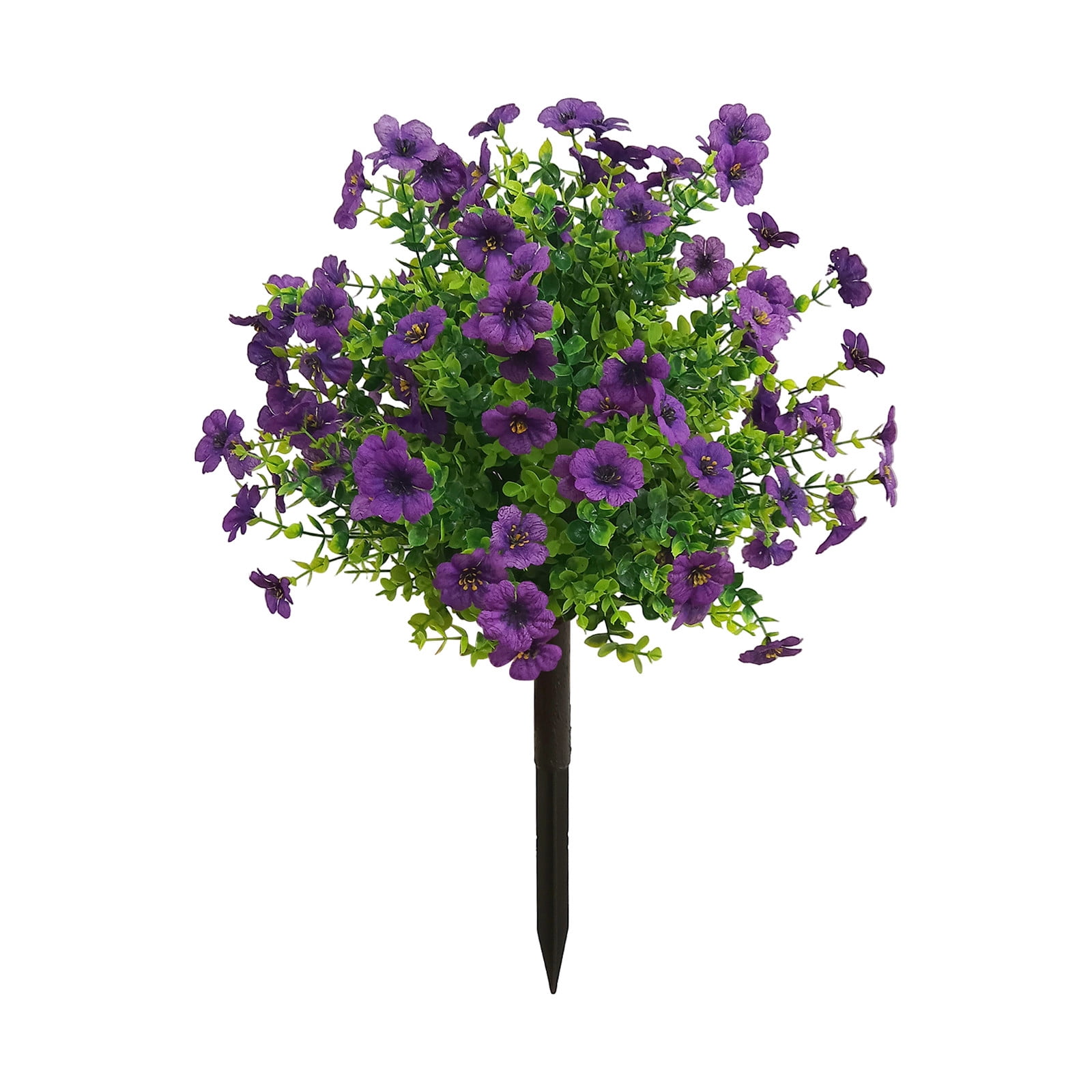 Hogloyecr Artificial Ball Topiary Trees with Ground Spikes,Artificial ...