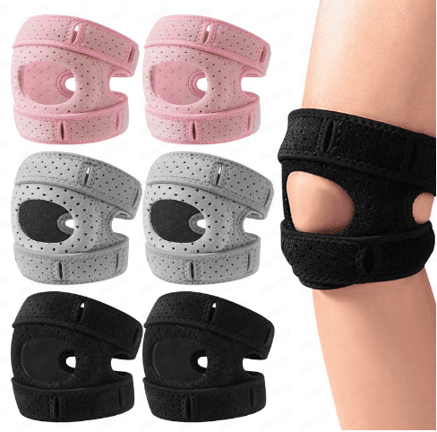 Hogloyecr Knee Brace for Knee Pain,Compression Knee Sleeves with Pad ...