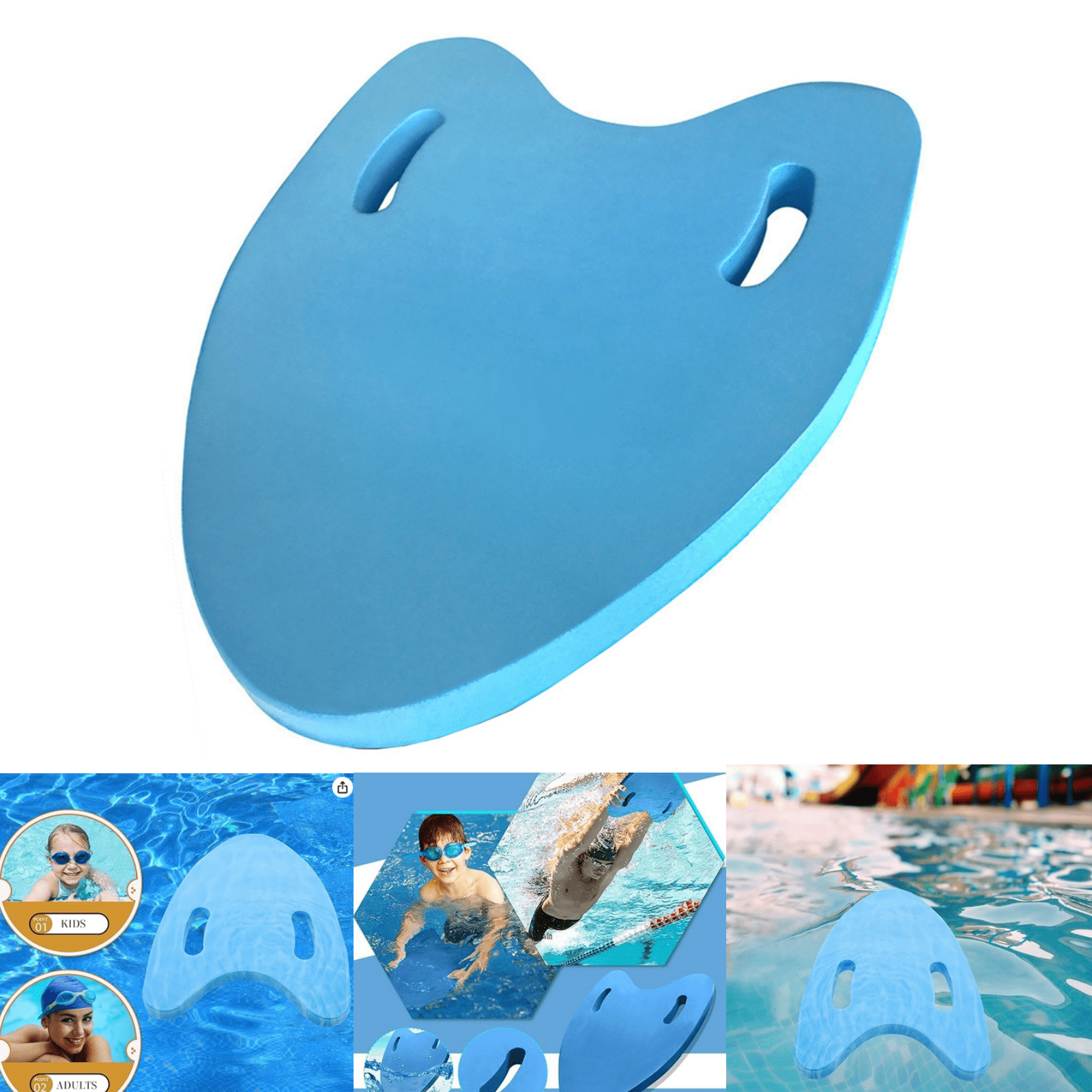 Hogloyecr Swim Kickboard for Beginners, U-Shaped & A-Type Floating ...