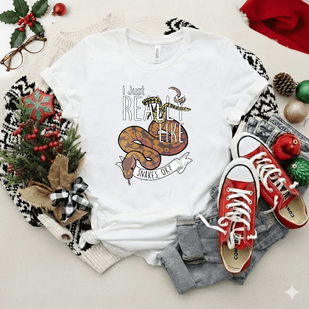 Hognose Snake Cute Reptile Pet Lover Fun Animal Graphic Unisex T-Shirt V12168 up to size 5XL ...