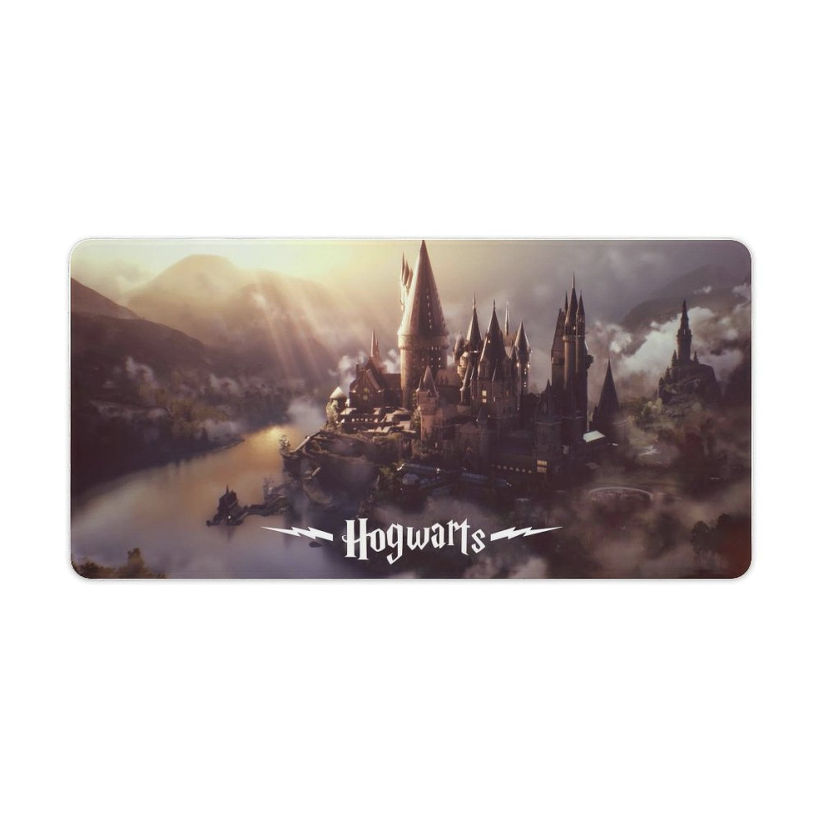 Hogwarts Aesthetic Harry Potter Mouse Pad Extended Gaming No Sliped Large Desk Mat Stitched Edge