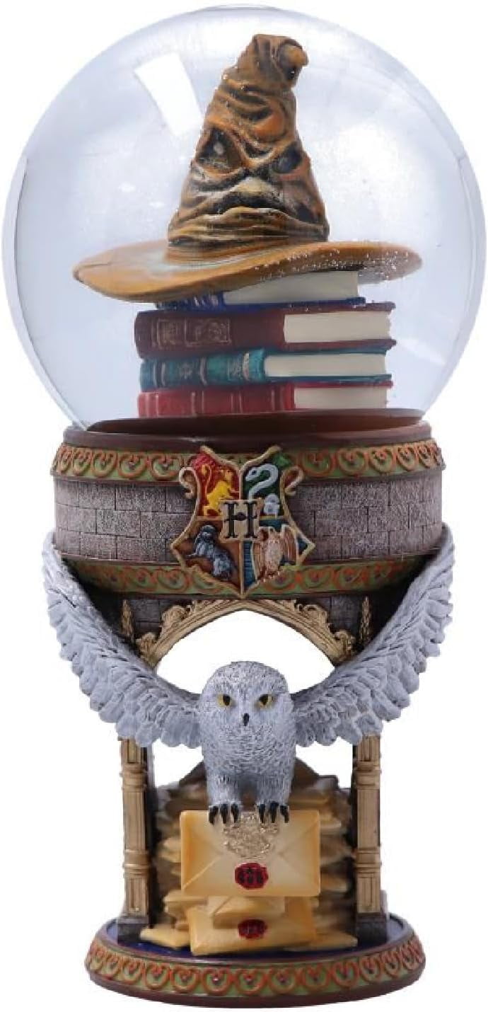 Hogwarts Collectible Snow Globe - Hand-Painted Resin Wizarding World ...