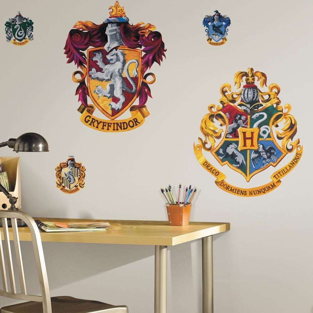 Hogwarts Crest Giant Wall Decals - Walmart.com