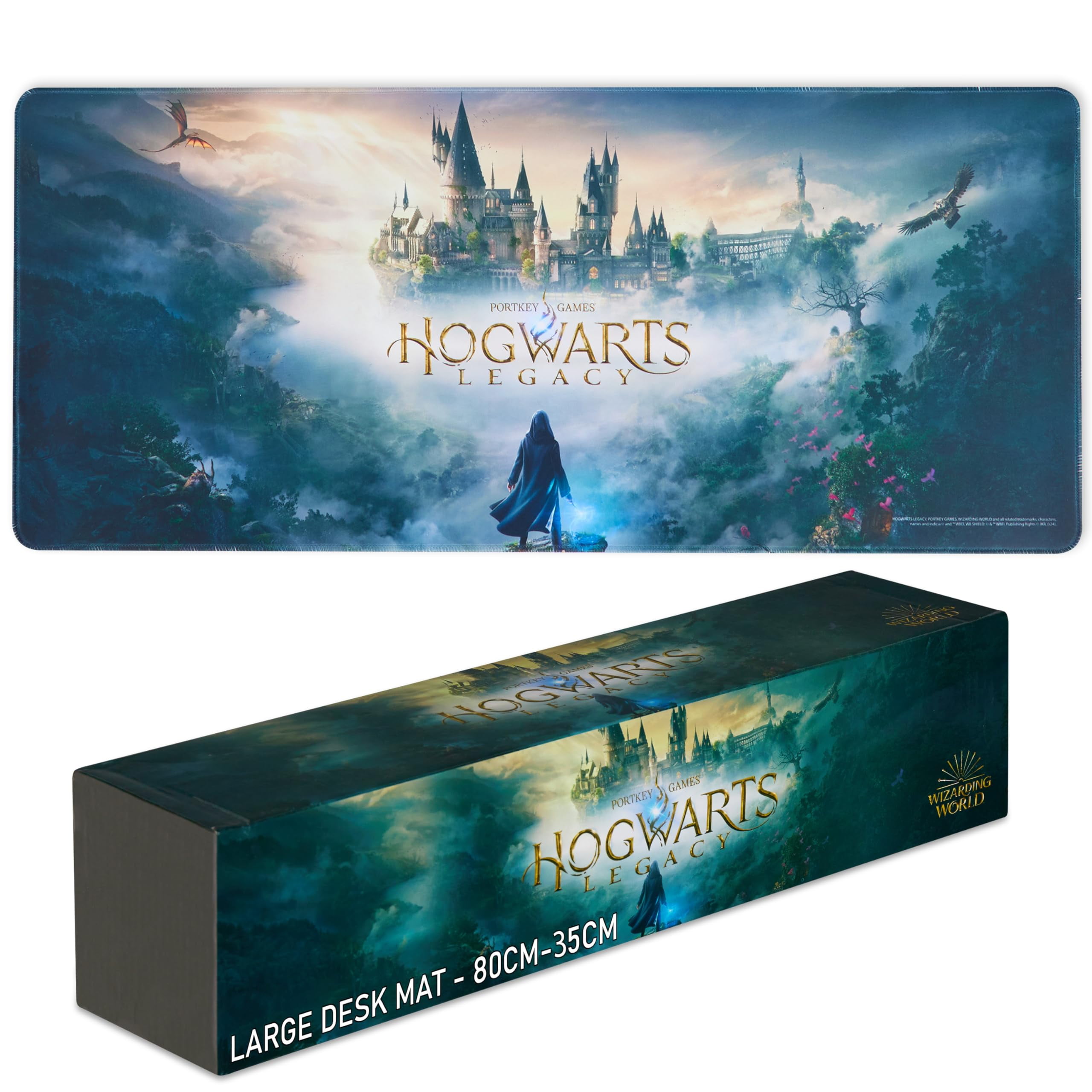 Hogwarts Legacy Gaming Mouse Pad, 31.5” x 13.8” - Desk Accessories ...