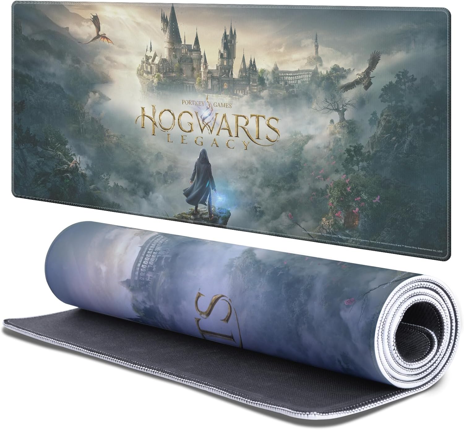Hogwarts Legacy Key Art 37.4 x 15.75 x 0.16 inches (900 x 400 mm) - XL ...