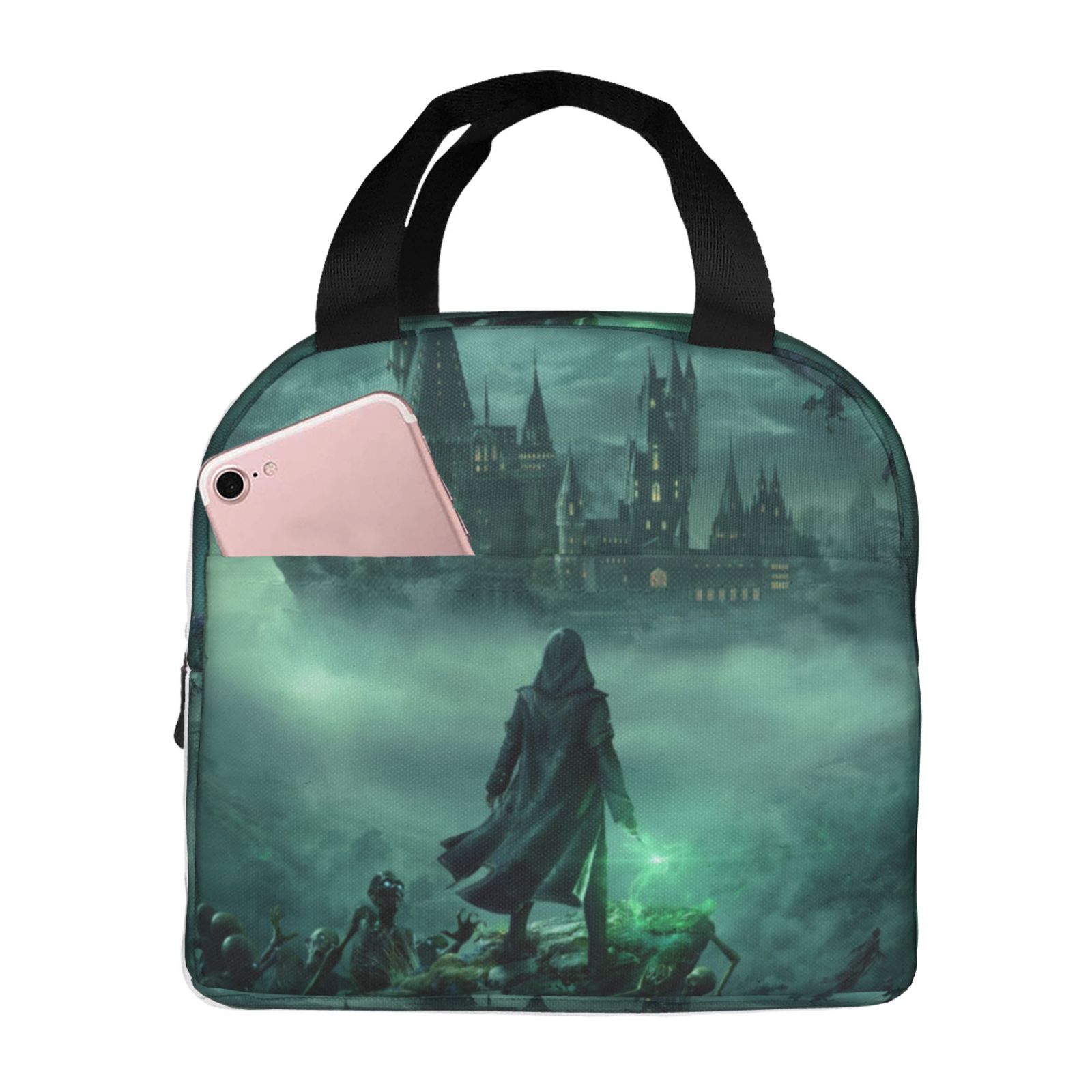 Hogwarts Legacy Lunch Bag, Insulated Lunch Box Large Capacity Reusable ...