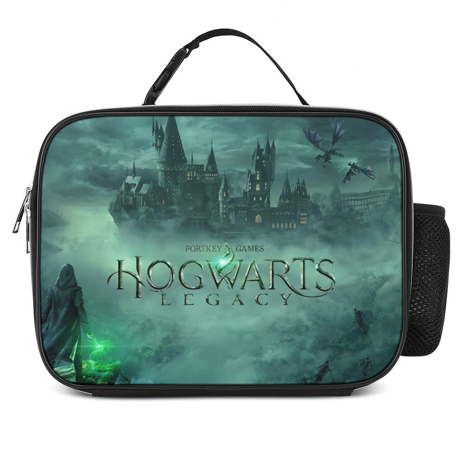 Hogwarts Legacy Lunch Bag, Insulated Lunch Box Large Capacity Reusable ...