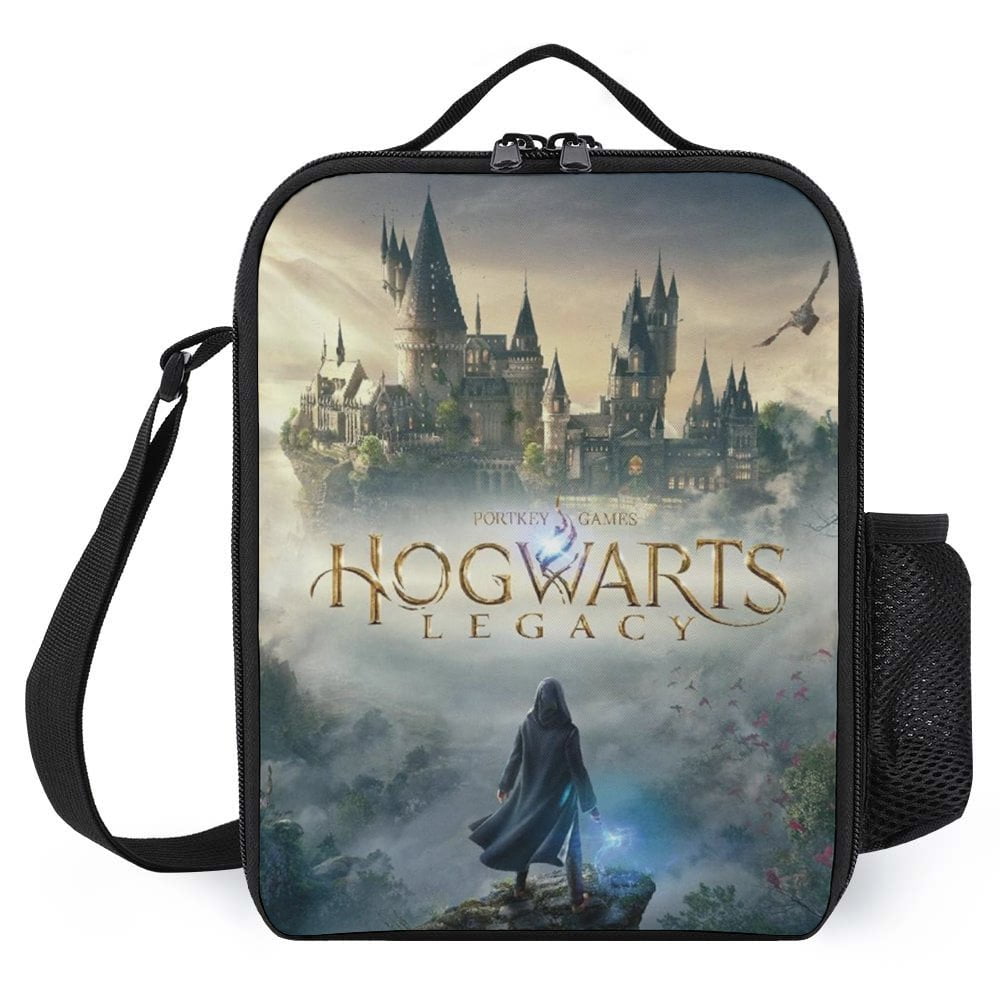 Hogwarts Legacy Lunch Bag, Insulated Lunch Box Large Capacity Reusable ...
