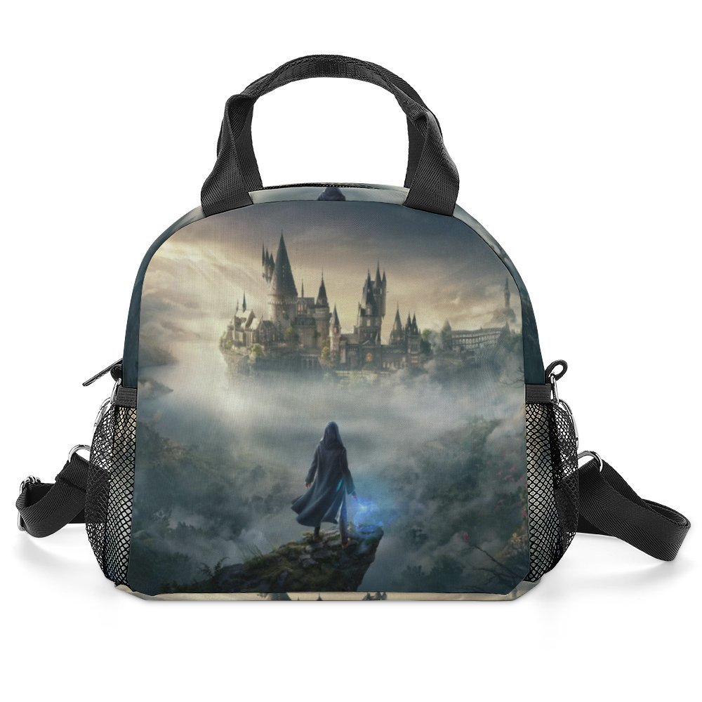 Hogwarts Legacy Lunch Bag, Insulated Lunch Box Large Capacity Reusable ...
