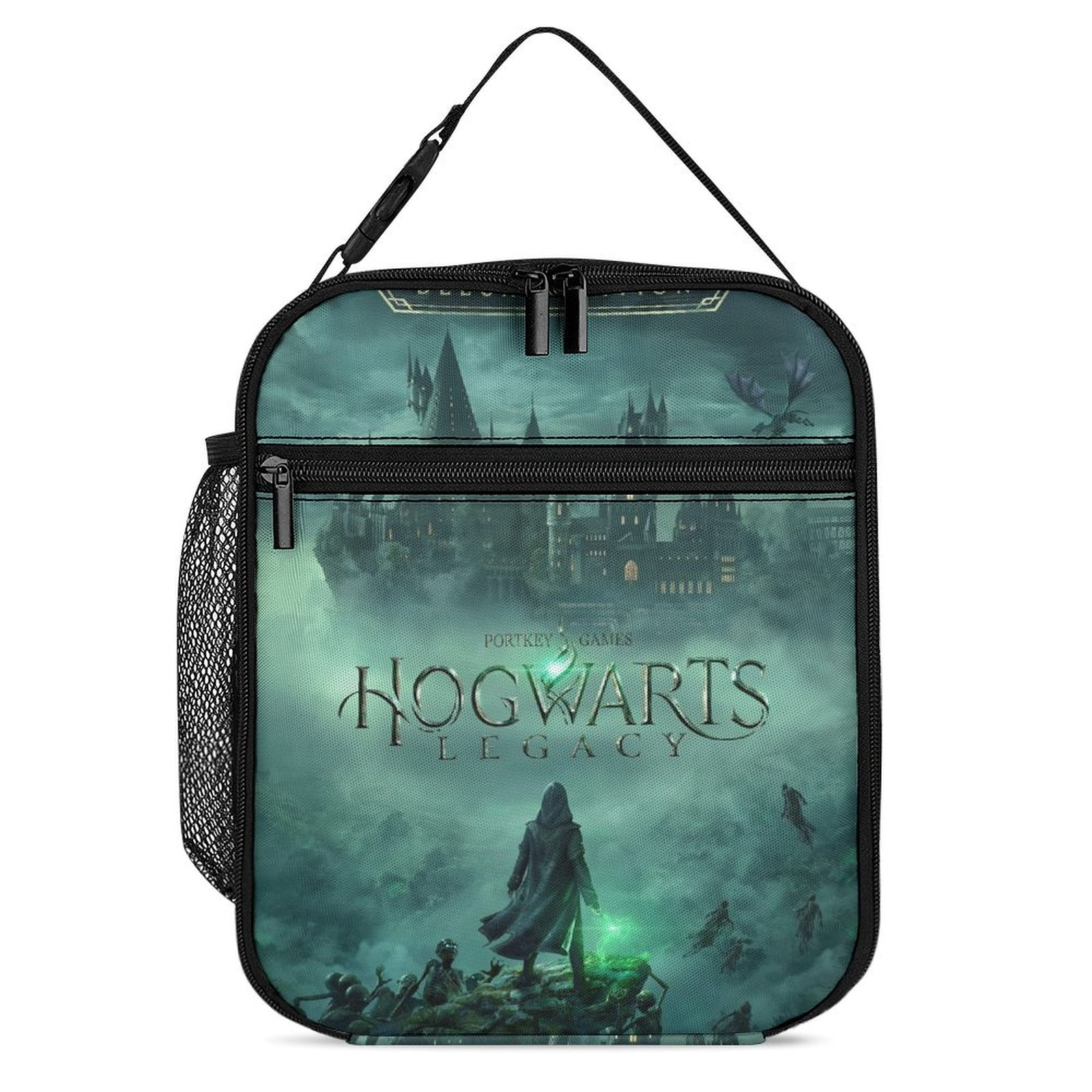 Hogwarts Legacy Lunch Bag, Insulated Lunch Box Large Capacity Reusable ...