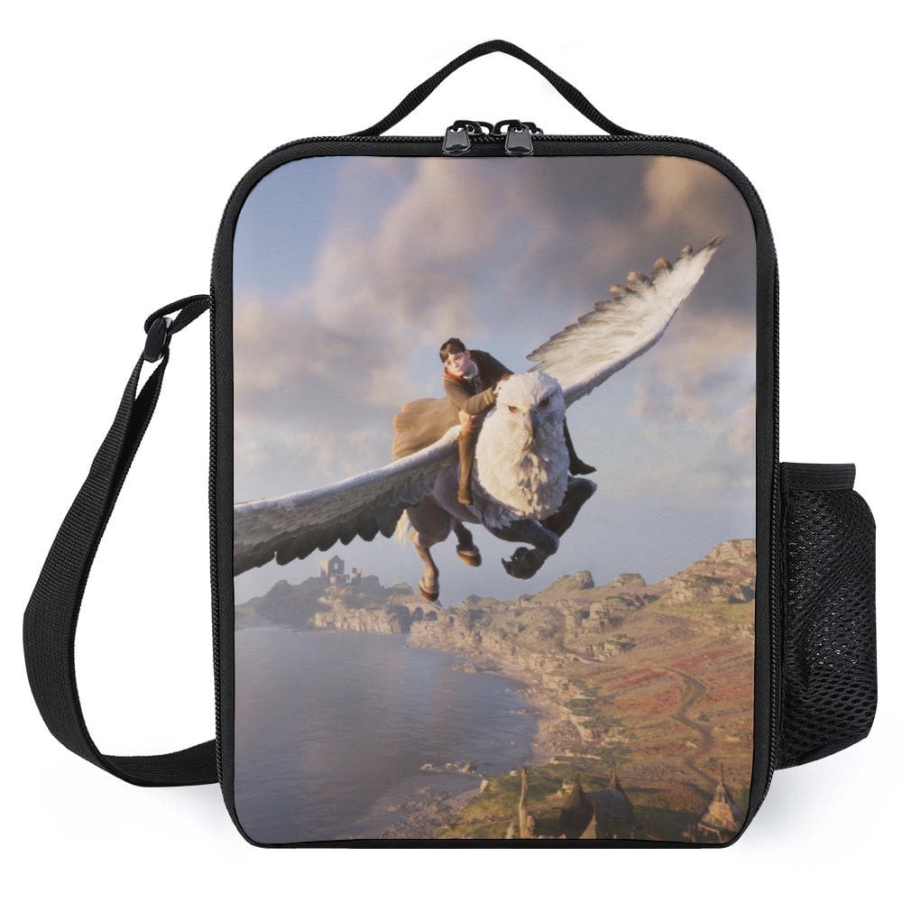 Hogwarts Legacy Lunch Bag, Insulated Lunch Box Large Capacity Reusable ...