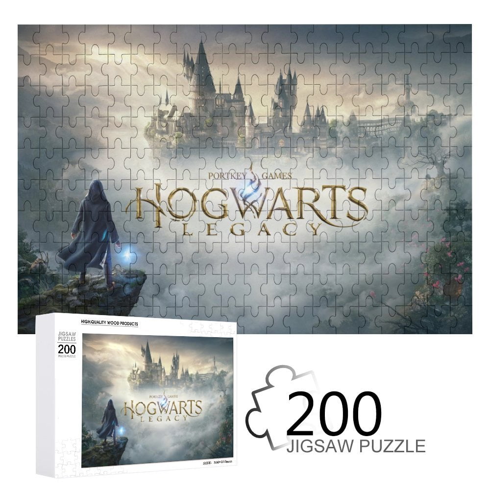Hogwarts Legacy Puzzle For Adults & Kids - 200 Piece Jigsaw Puzzle ...
