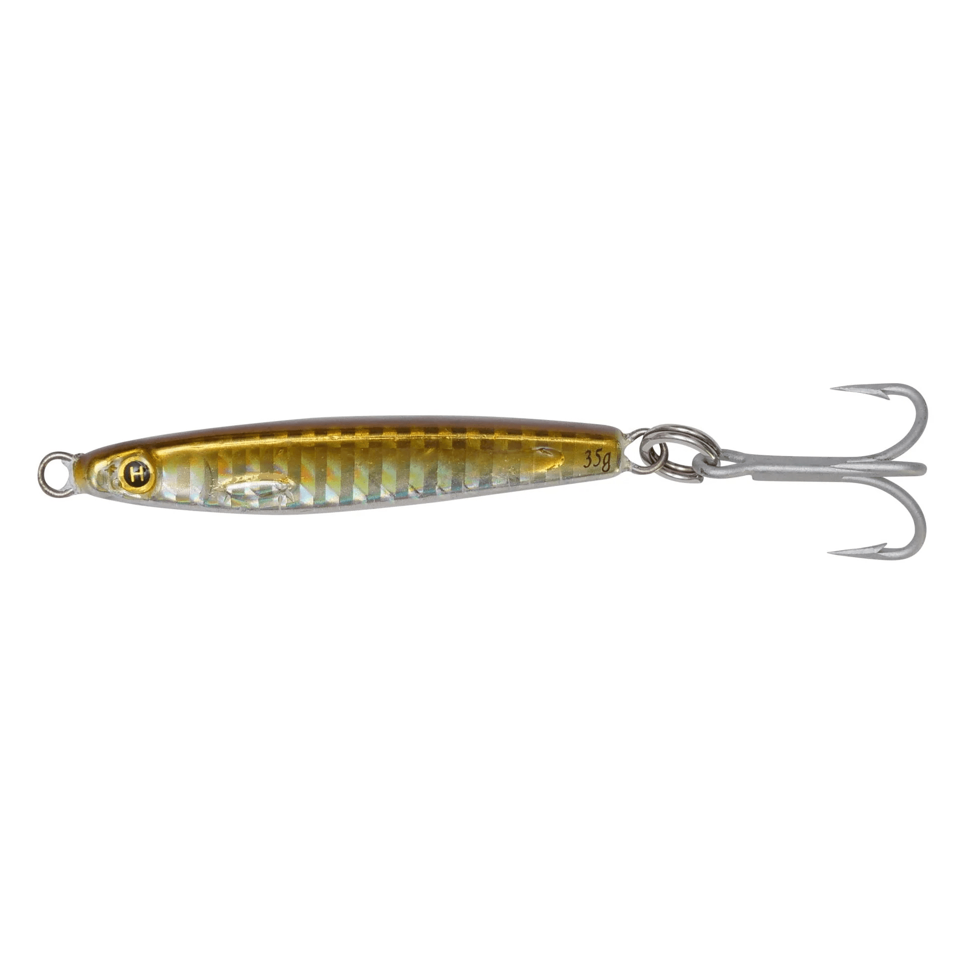 Hogy Heavy Minnow Jig with VMC Treble Hook, 3-1/2oz, Olive - Walmart.com
