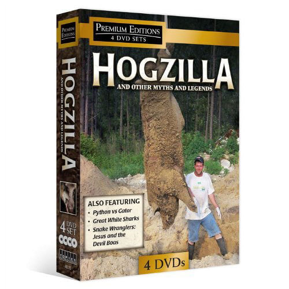 Hogzilla and Other Myths & Legends 4 DVD Set ~ 4 Hours of Nature's Most ...