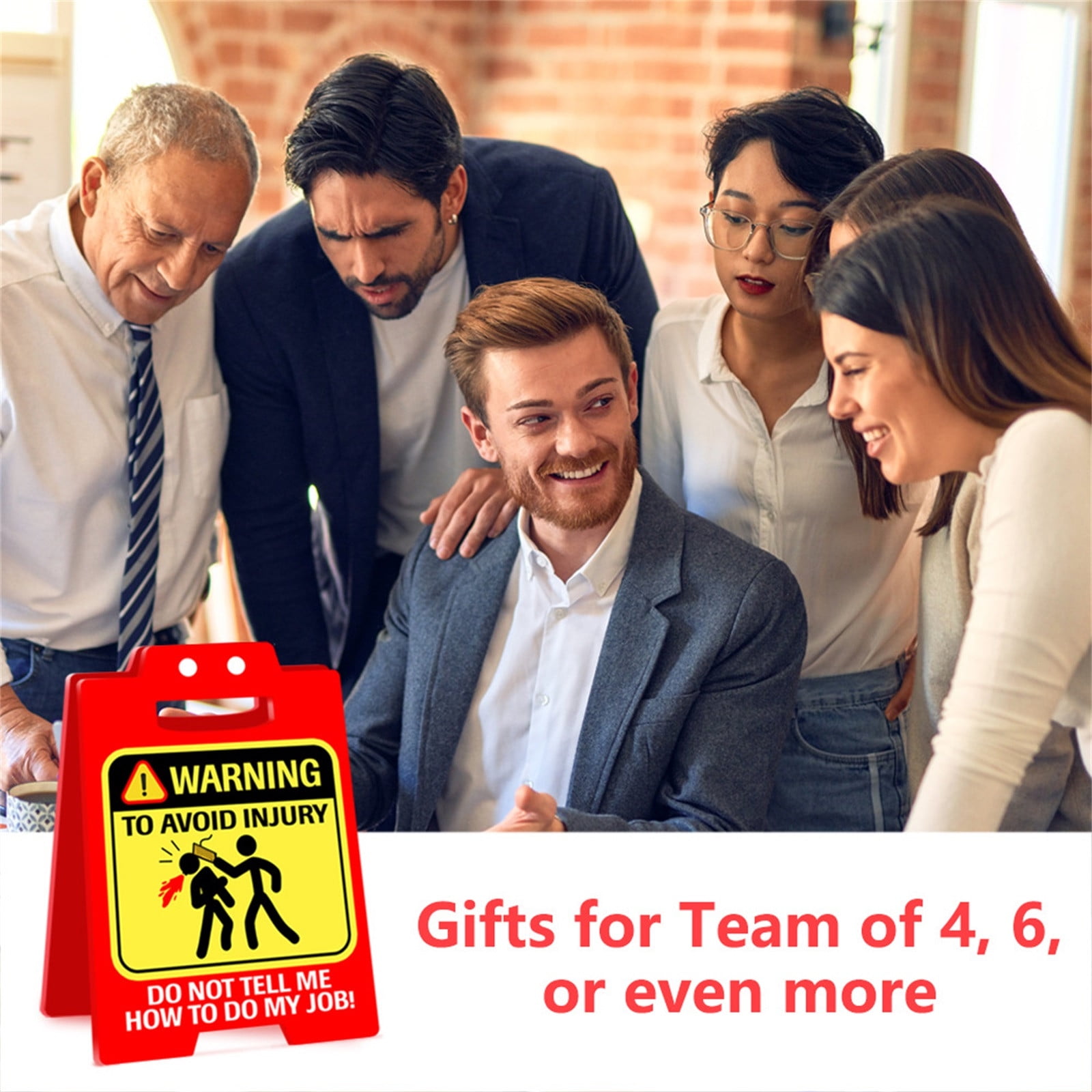 Hohaski Acrylic Desk Arrangement, office Colleague Prank Gift, Table ...