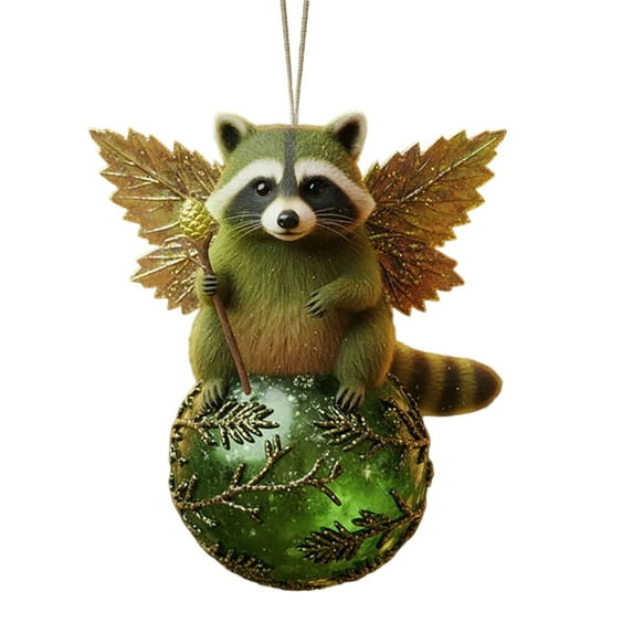 Hohaski Christmas Animals Decorative Balls Round 2D Christmas Tree ...