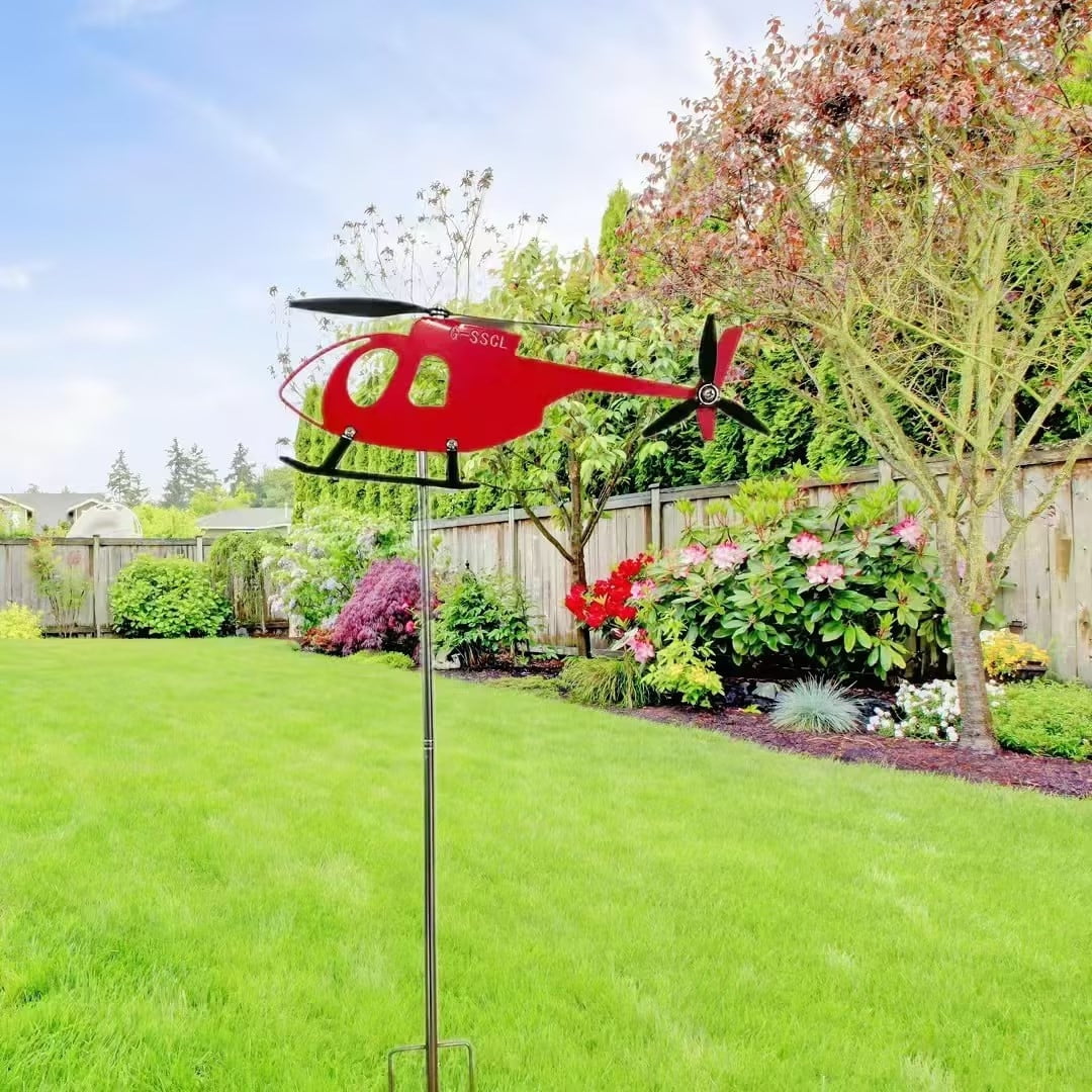 Hohaski Garden Decoration Airplane Wind Vane: Stylish and Functional ...