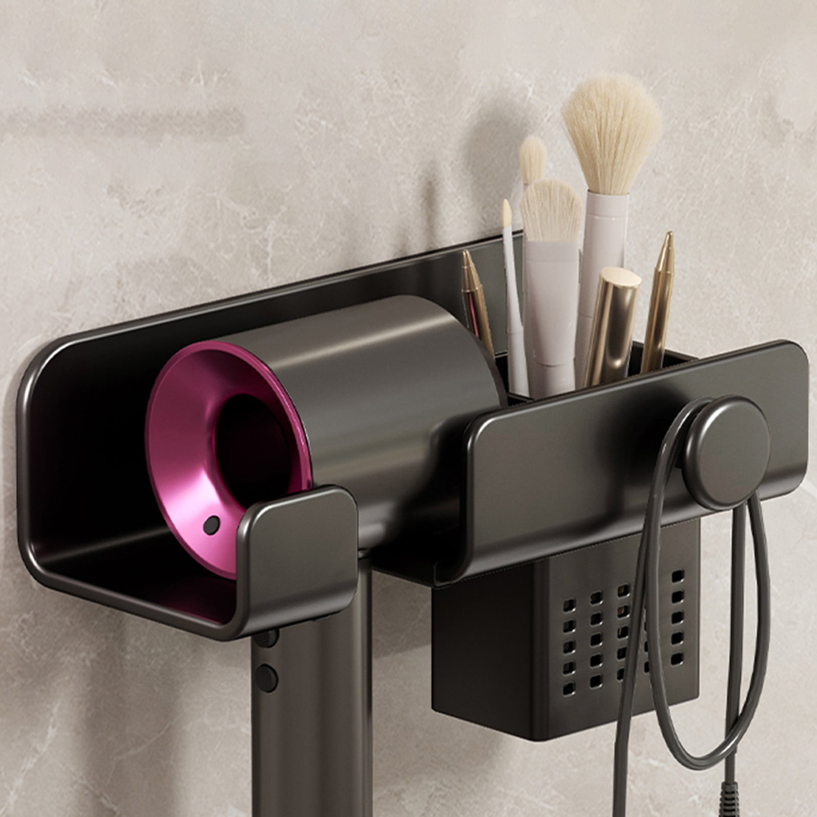 Hohaski Feledorashia Hair Dryer Rack Bathroom Hanging Rack Placement ...