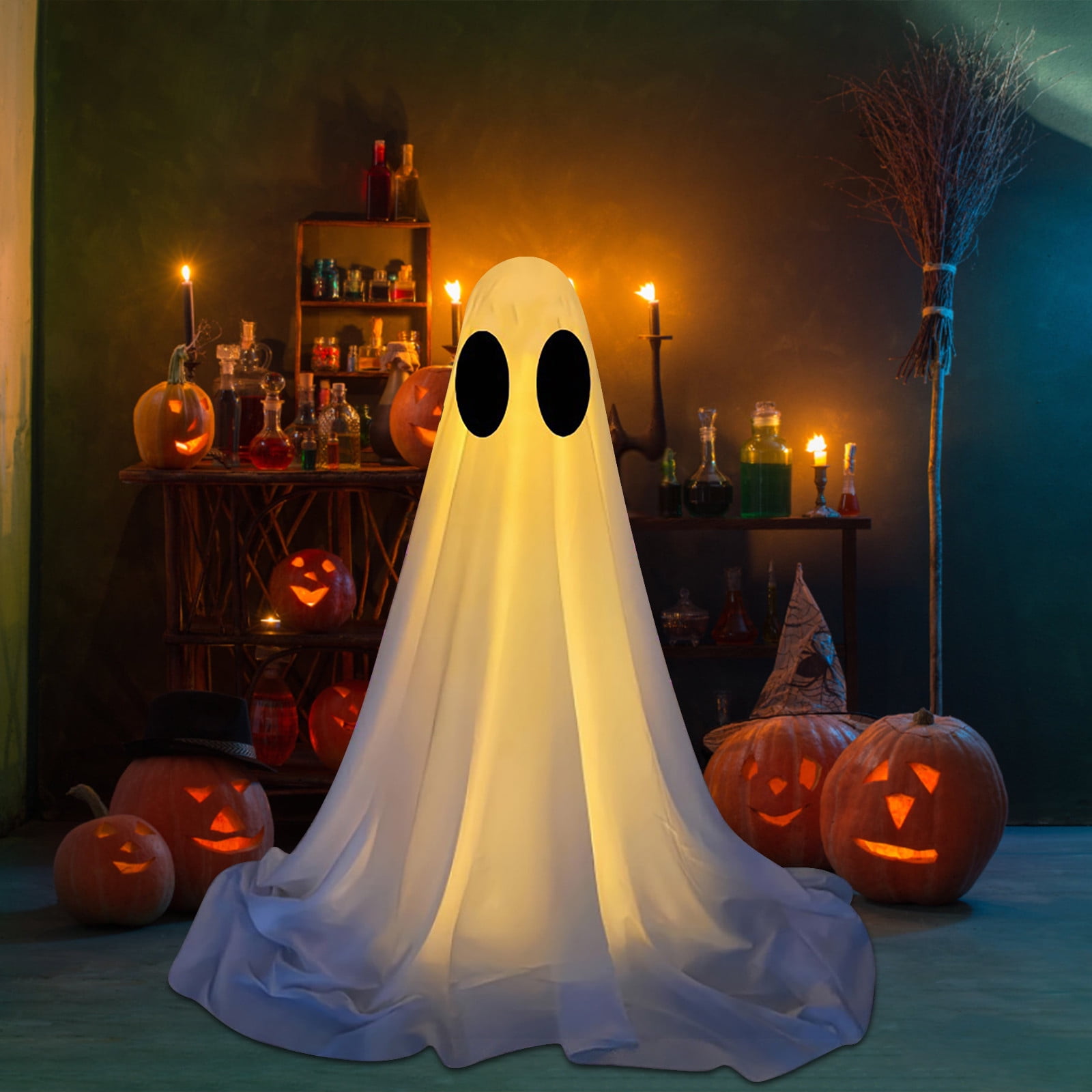 Hohaski Halloween Decorations Ghosts for the Front Porch Courtyard Cute ...