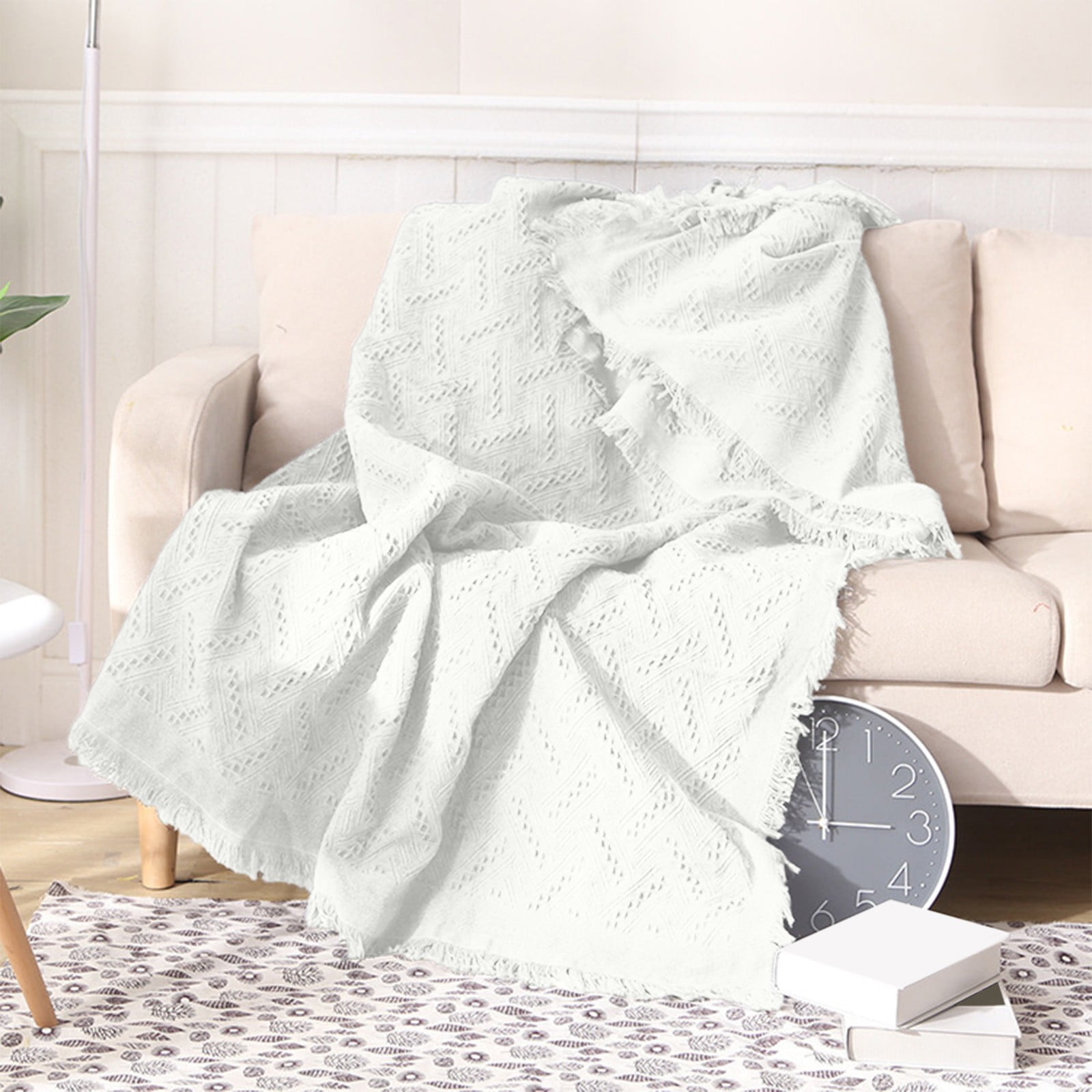 Hohaski Internet Sofa Towel - Stylish Nordic Small Fresh Cotton Woven ...