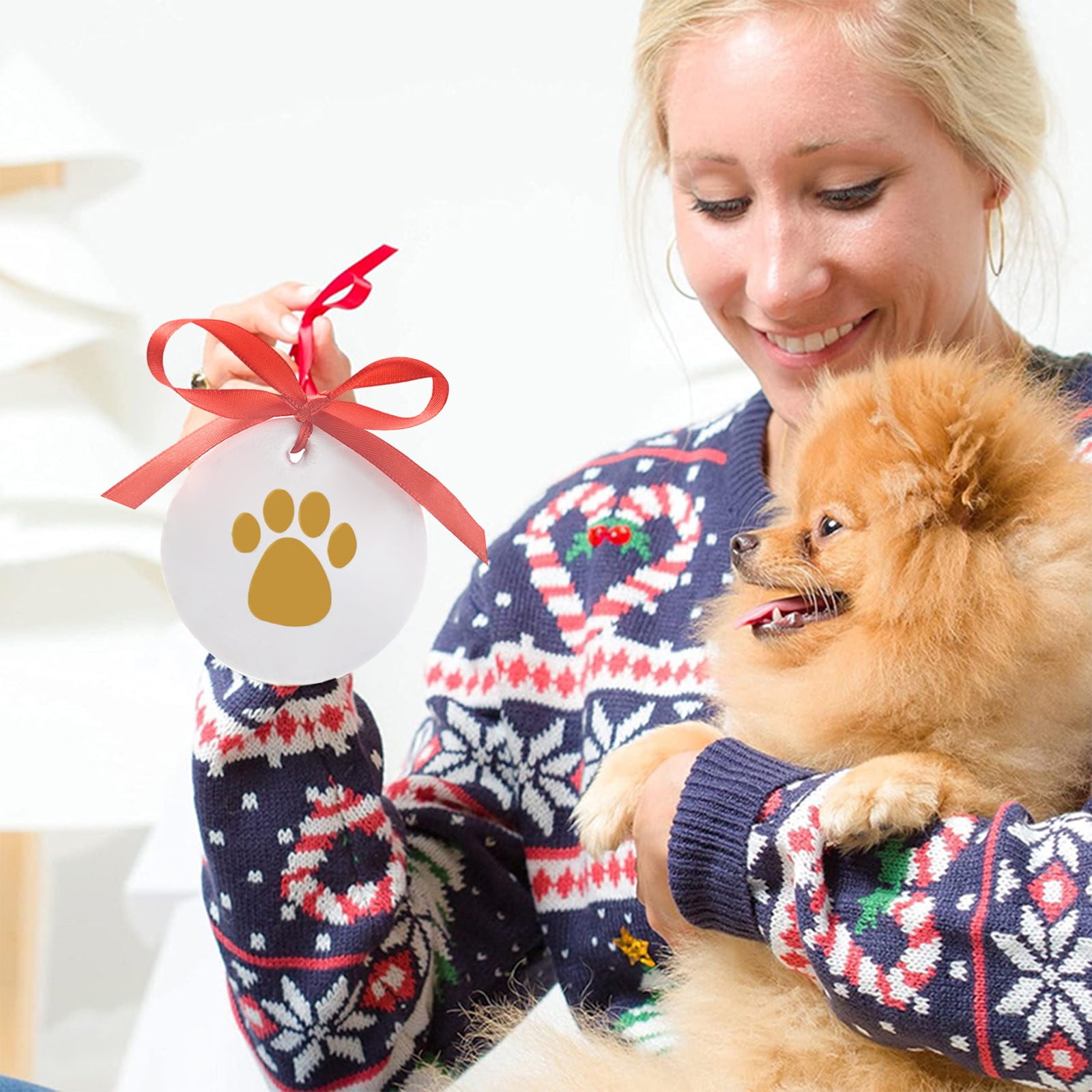 Hohaski Pet Paw Print Memorial Set Colorful Quick Drying Ink Pads Easily Capture Your Pet's ...