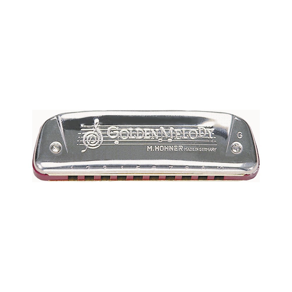 Hohner 542/20 Golden Melody Harmonica Key of F# - Walmart.com