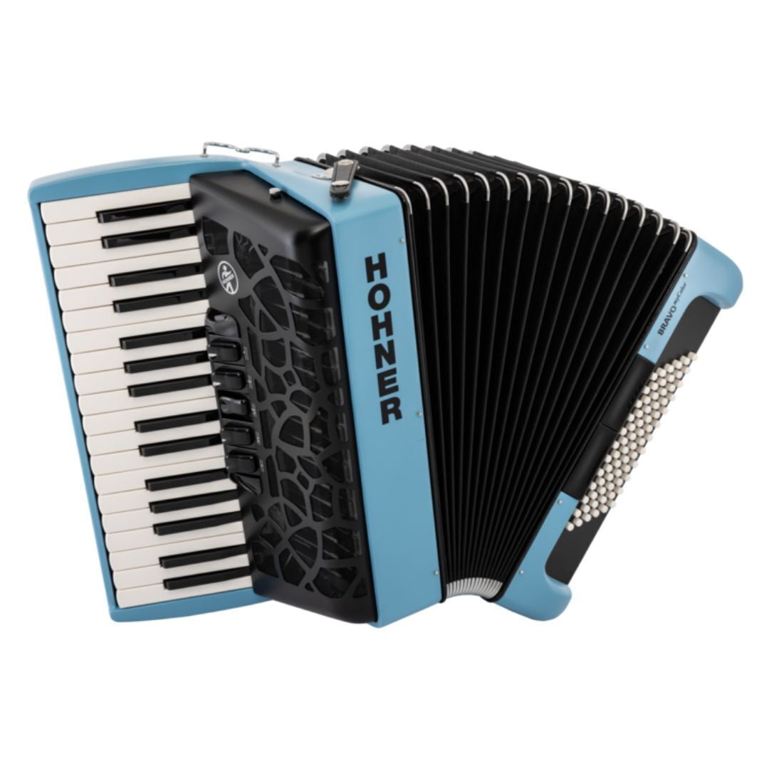 Hohner BRAVO MyColor III 72 Lightweight Chromatic Piano Key Accordion ...